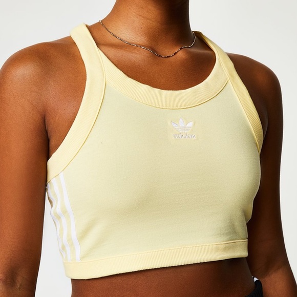 adidas | Tops | Nwot Adidas Adicolor Classics 3stripes Crop Tank | Poshmark